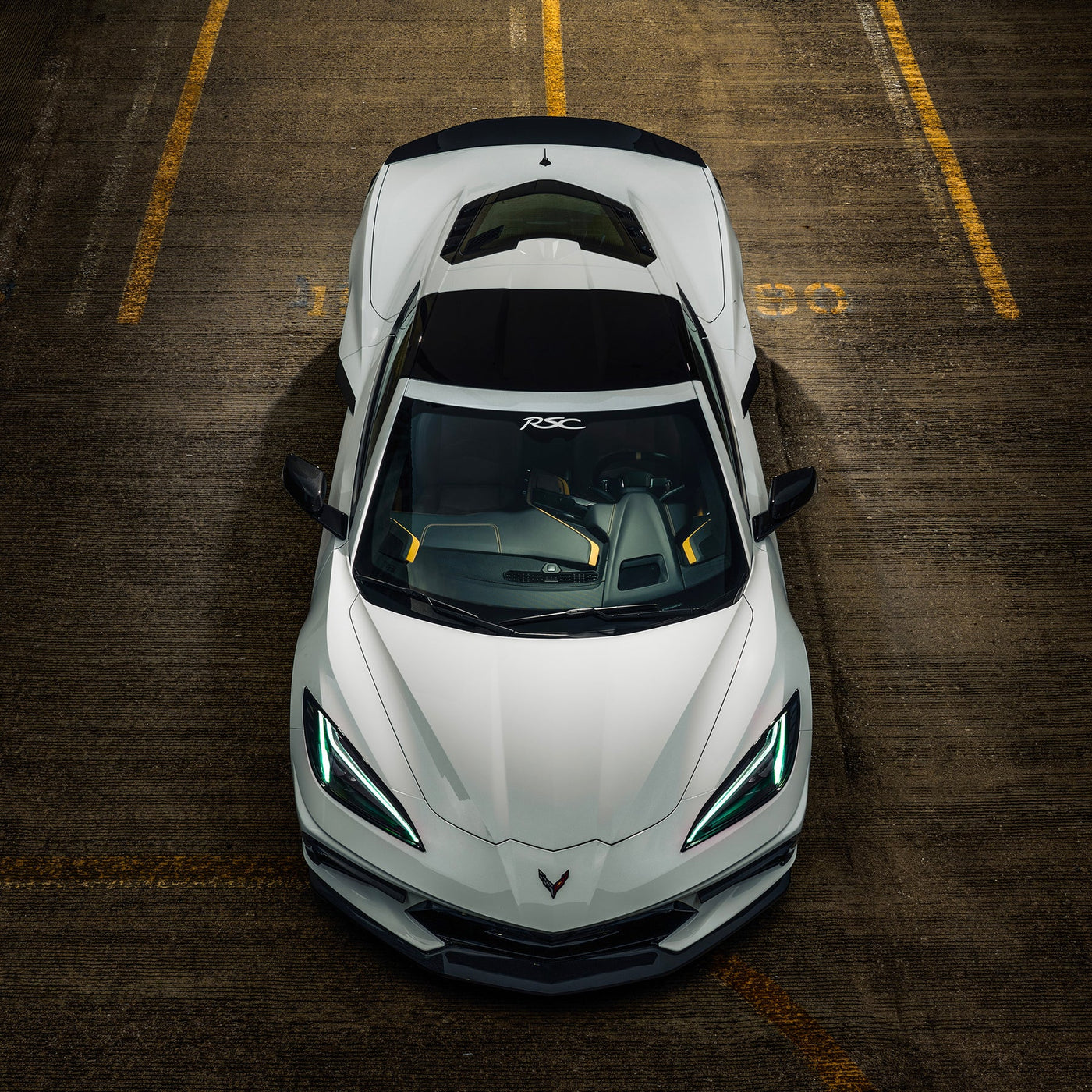 RACING SPORT CONCEPTS - GT FRONT SPLITTER - CARBON FIBER FOR C8 CORVET